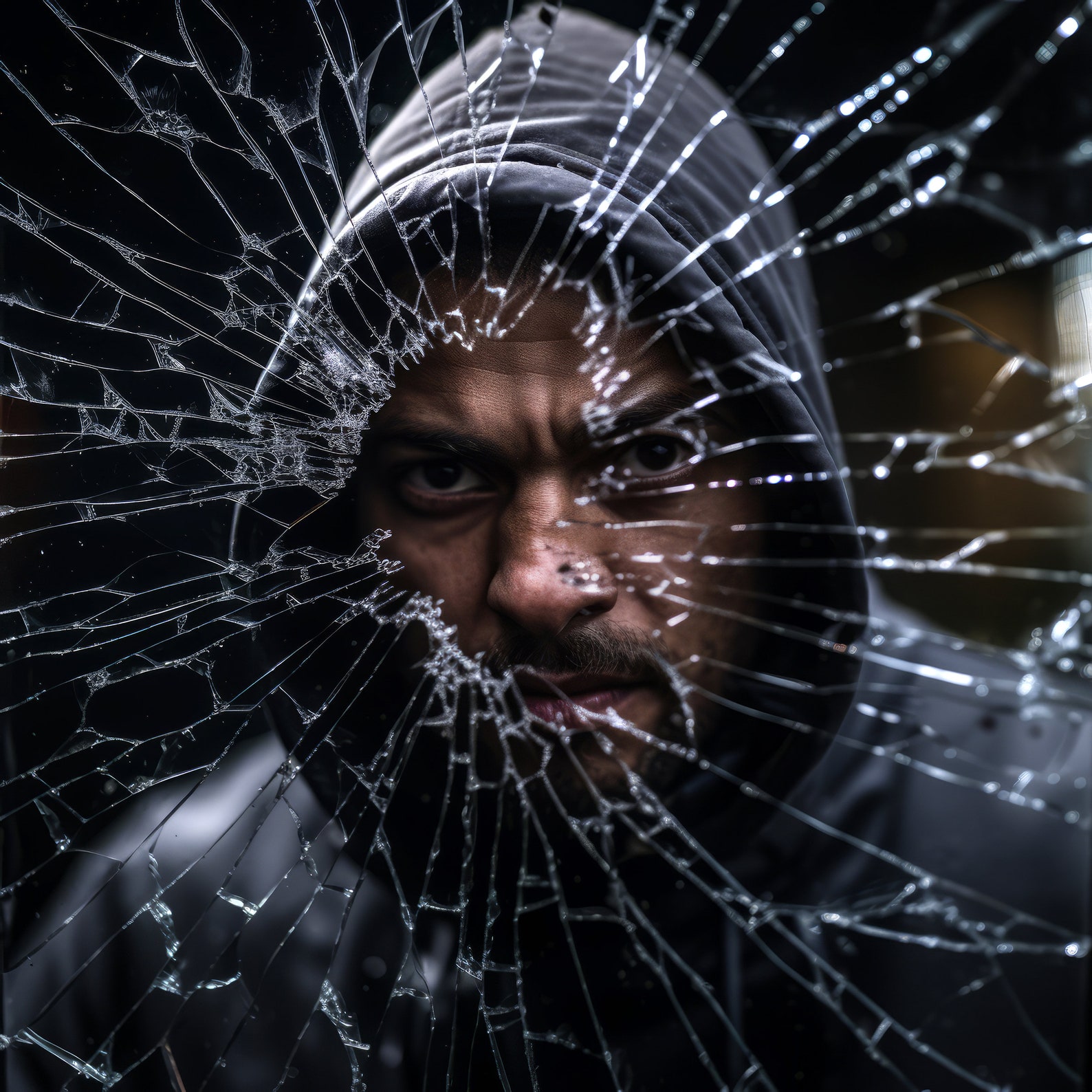 Realistic Broken Glass Photoshop Overlays Shattere Glass Overlays ...