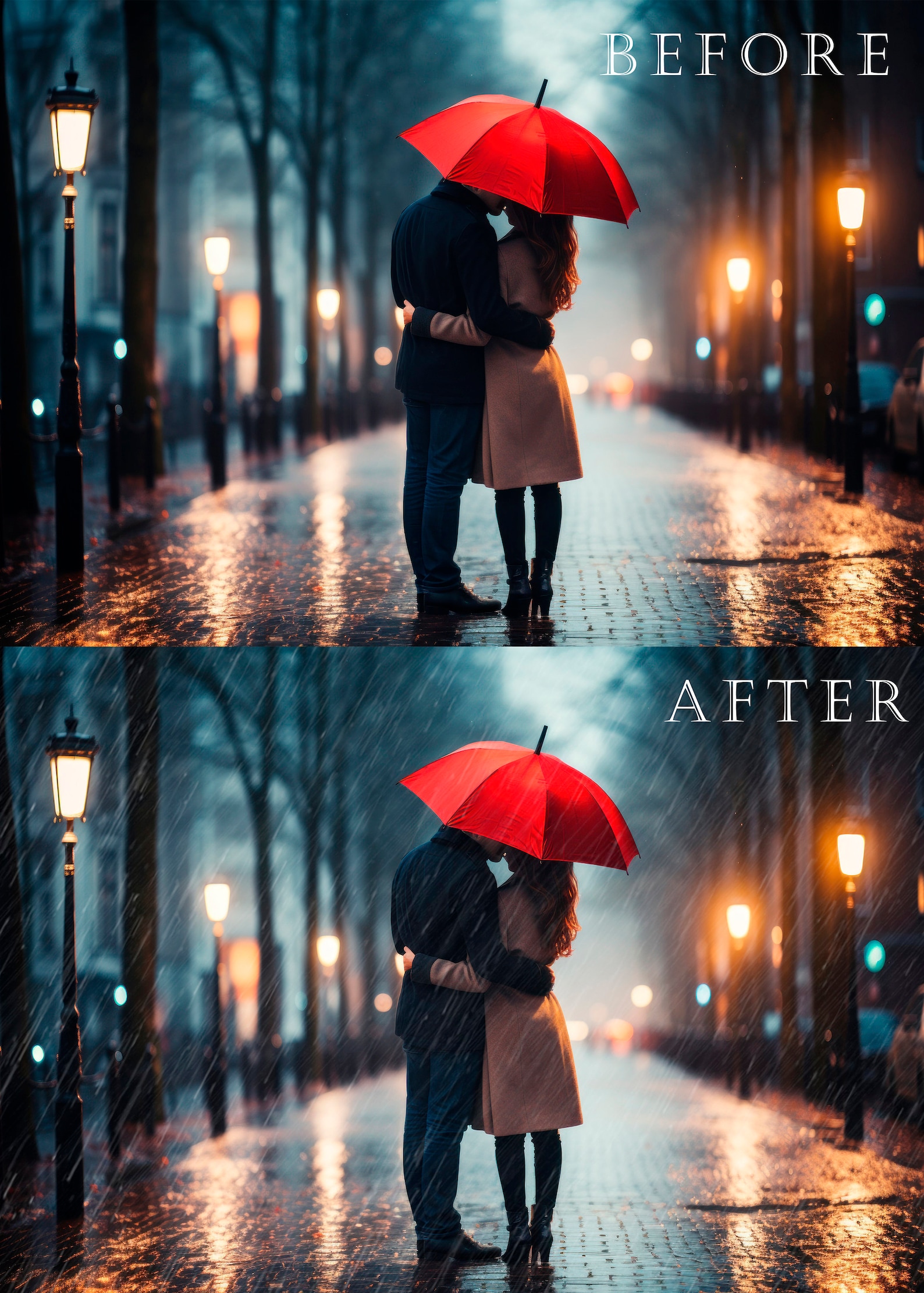 Realistic Rain Overlays, Realistic Rain, Rainfall, Rain Photo Overlays ...