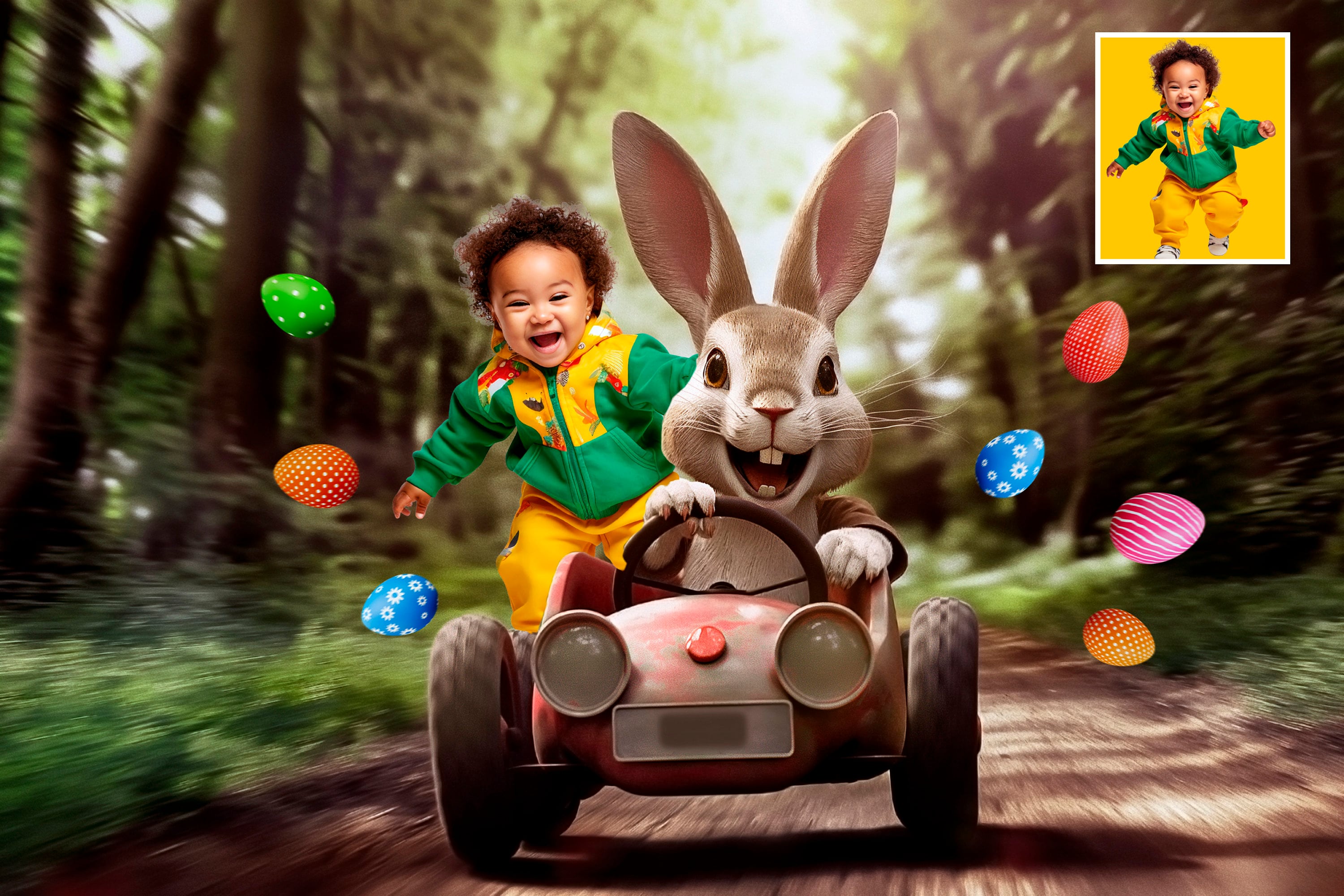Easter Digital Backdrops Spring Overlays Fine Art Portrait Photography ...
