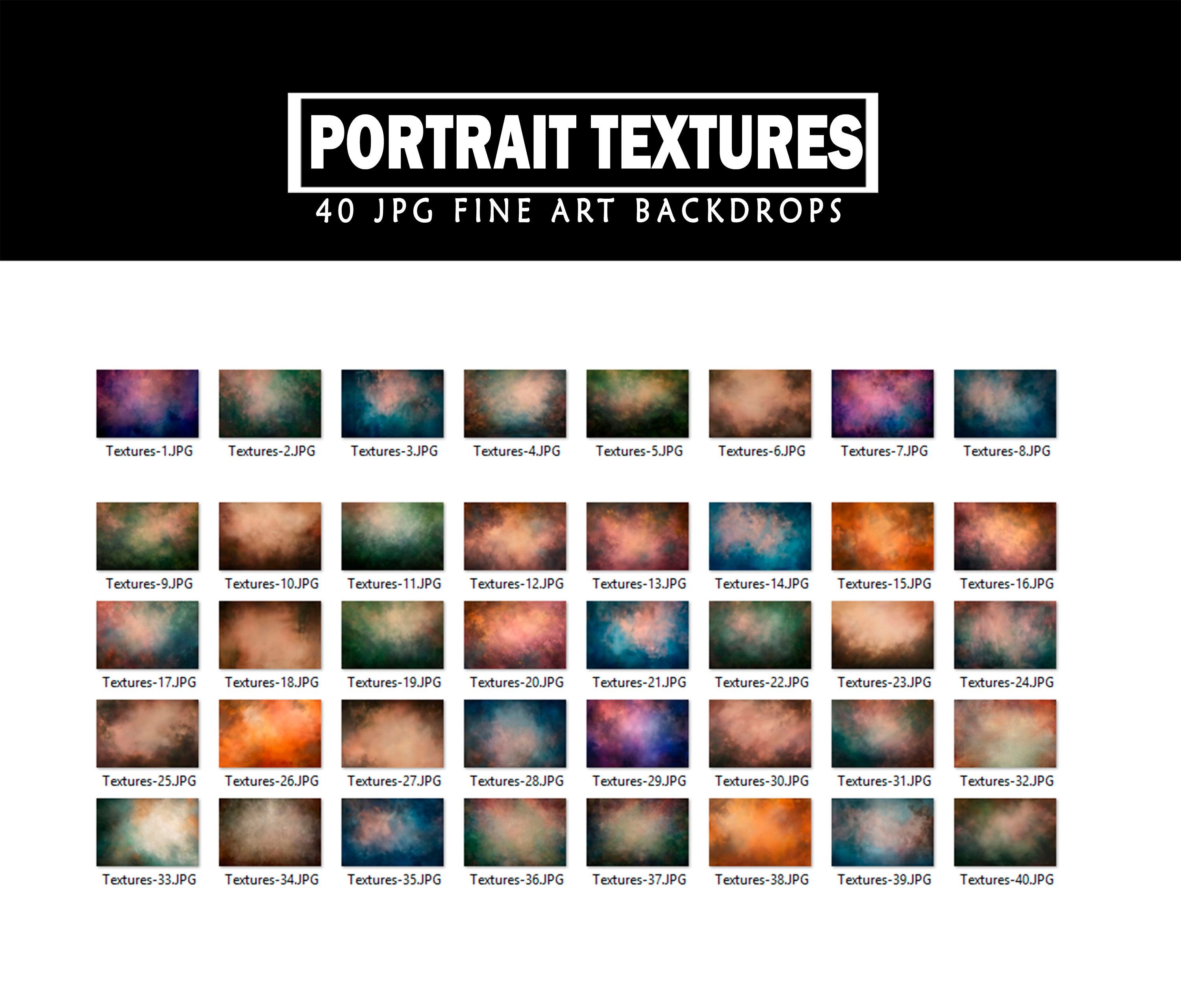 Portrait Textures Fine Art Digital Backgrounds Textures Photography ...