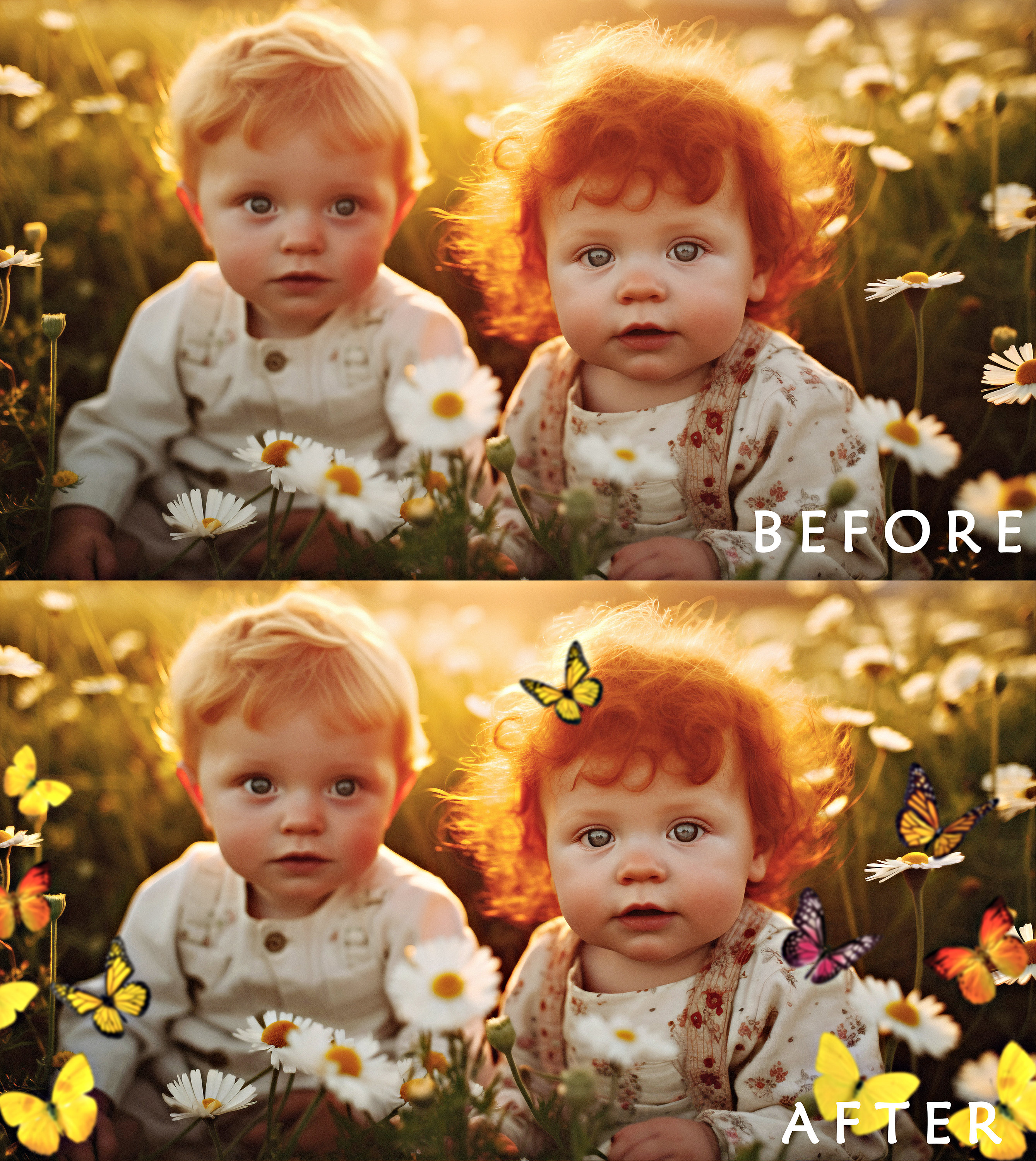 Butterfly Overlays Flying Butterflies Overlay Moth Realistic Butterfly ...