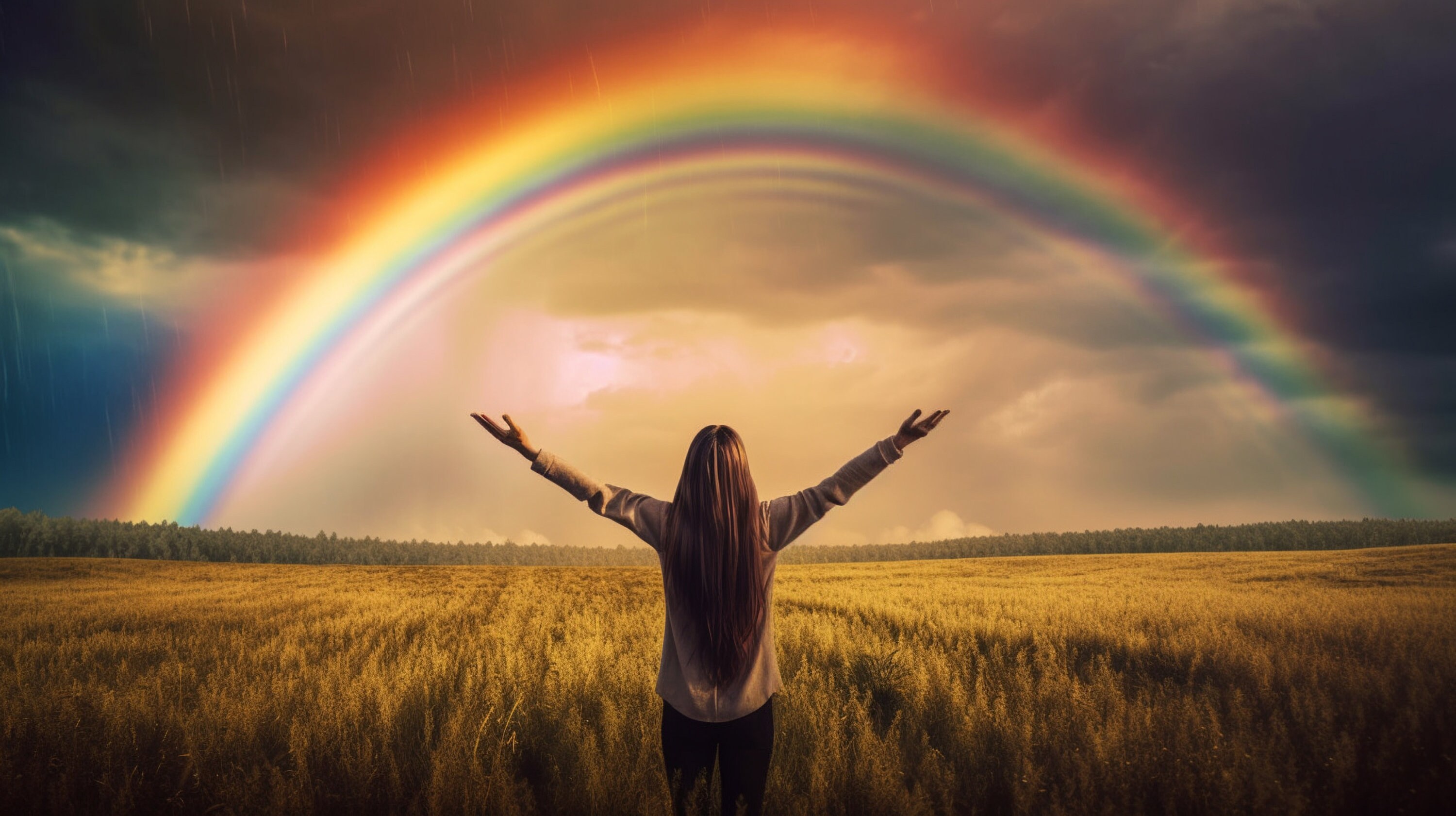 Rainbow Overlays Magical Overlays Rainbows for Photography Spring ...