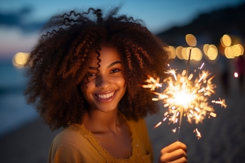Sparkler Photo Overlays: Wedding, Christmas, New Year (digital Download ...