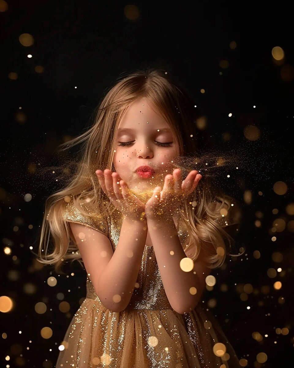 Blowing Glitter Overlays Dust Photoshop Overlays Glitter Dust Glitter Bokeh Gold Dust Silver ...