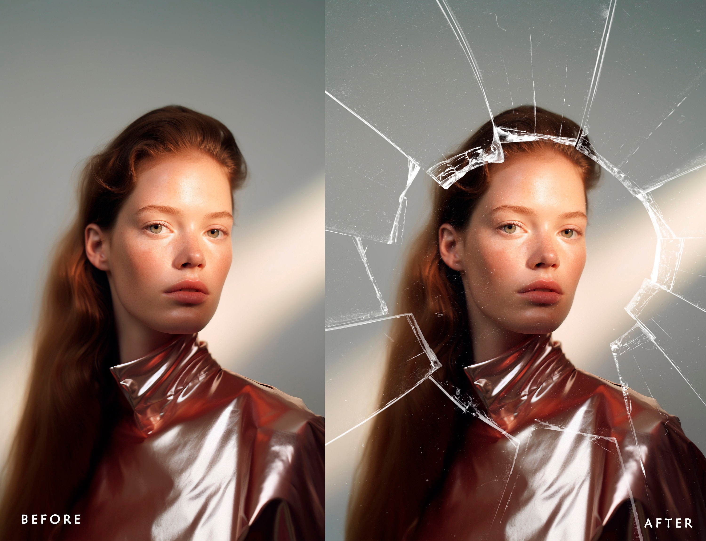 Realistic Broken Glass Photoshop Overlays Shattere Glass Overlays ...