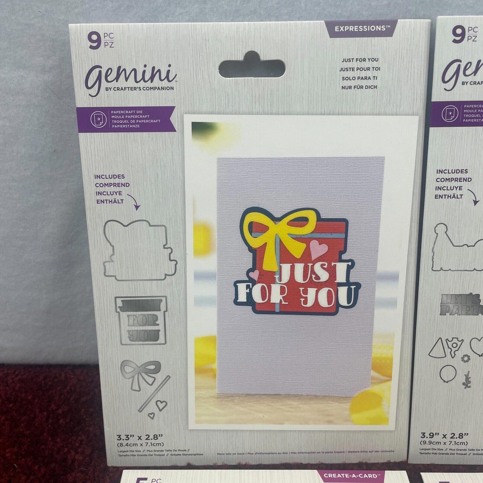 Lot 11 Crafters Companion Gemini Dies Stamp Papercraft Birthday Flower ...