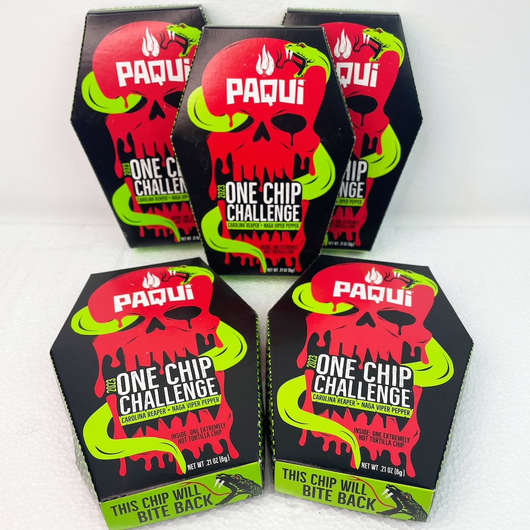 Paqui One Chip Challenge 2023 lot of 5 - Etsy