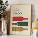 Egg on Toast Print Kitchen Wall Art Trendy Home Decor Food Print Retro ...