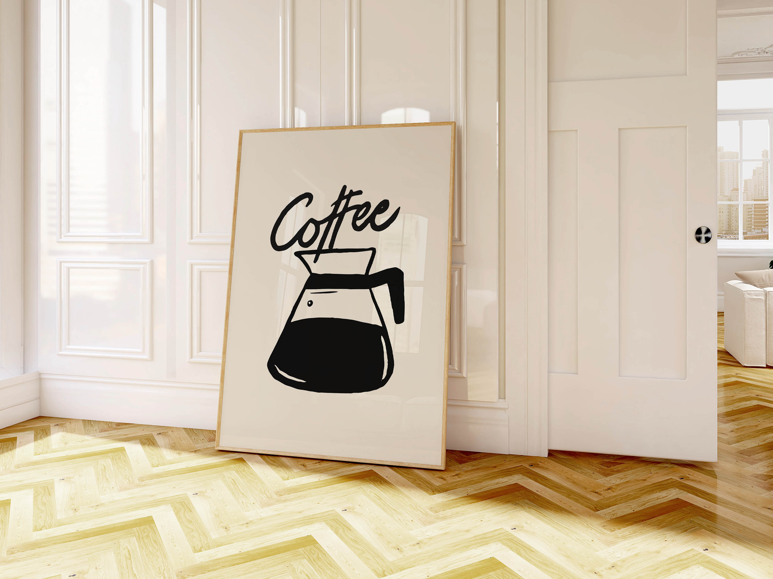 Coffee Print Kitchen Wall Art Kitchen Prints Coffee Print Kitchen Art ...