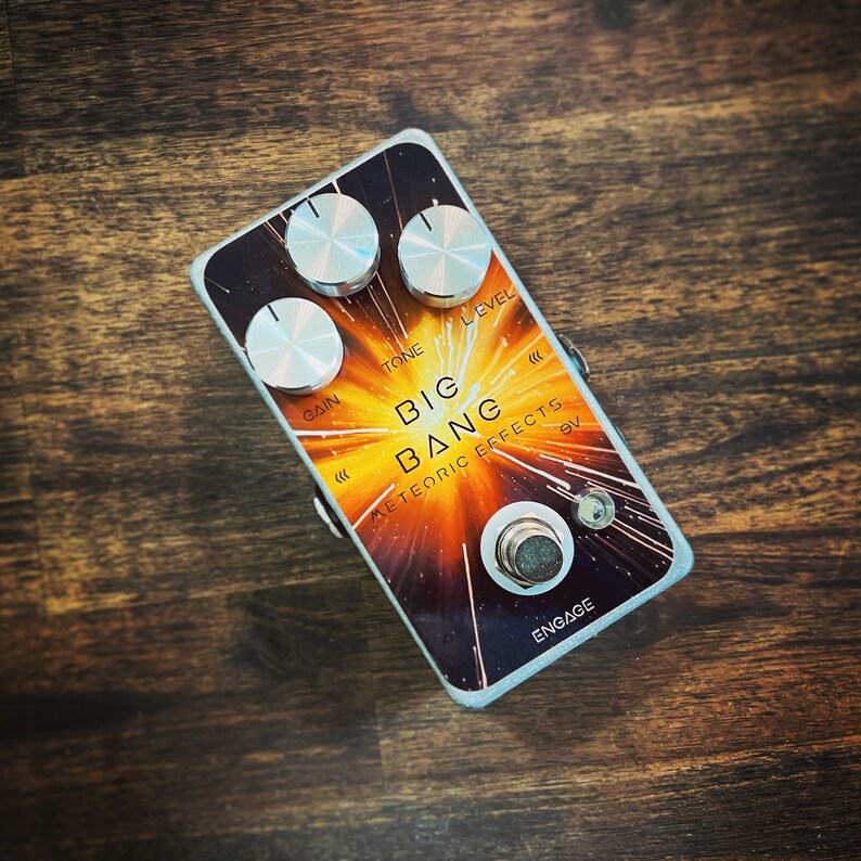 METEORIC EFFECTS Big Bang Overdrive/distortion - Etsy