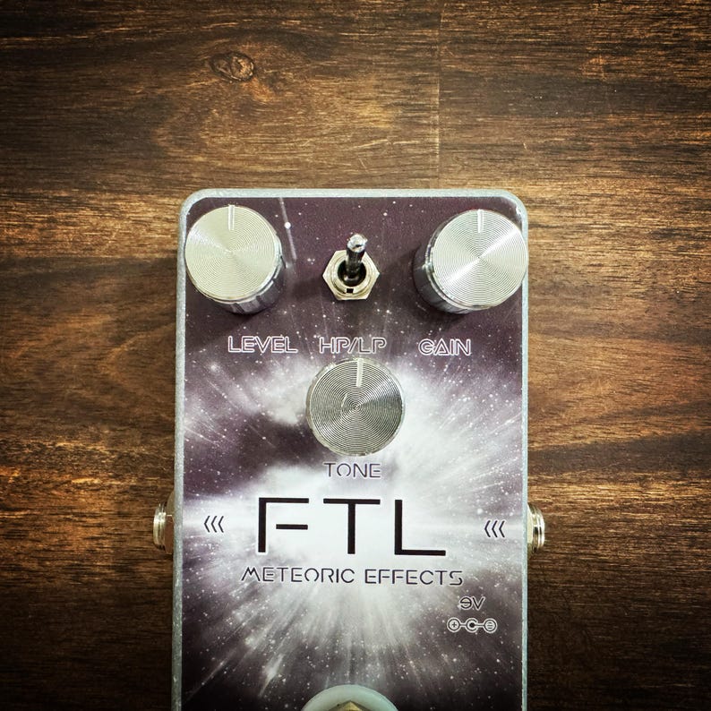 Meteoric Effects FTL - OCD Style Distortion Guitar and Bass Effect ...