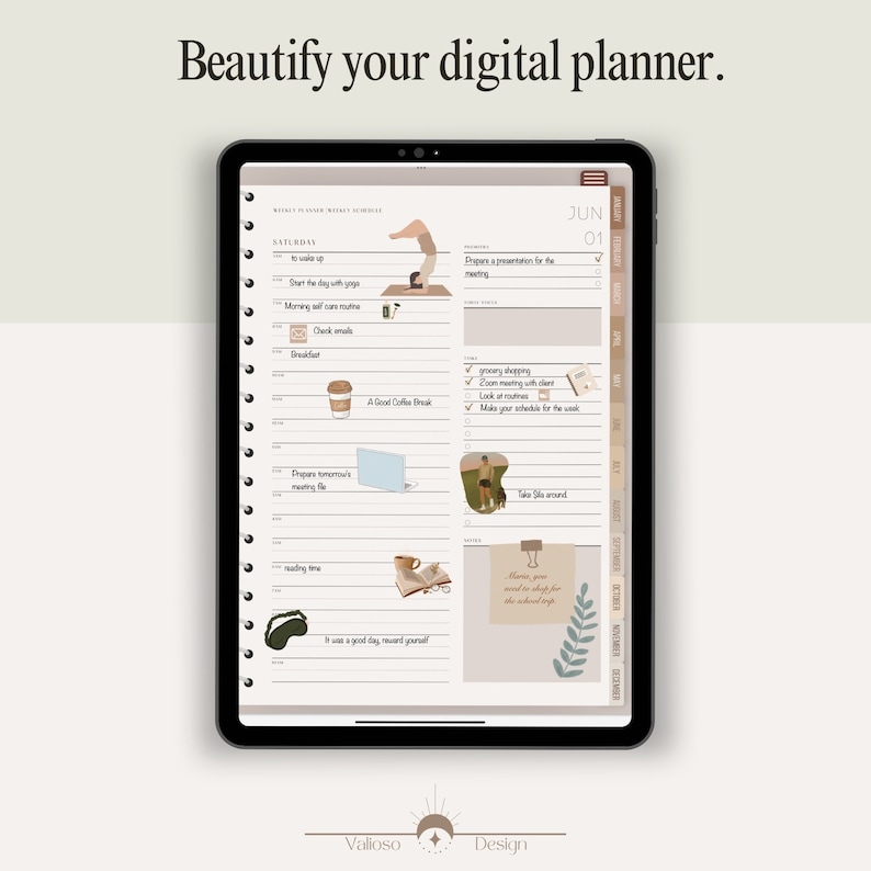 Libro de pegatinas digitales para Goodnotes/ Notas adhesivas/Pegatinas ...