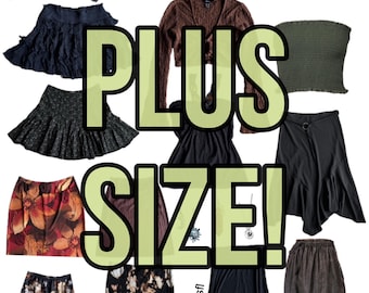 Fairy Core Grunge Style Bundle Plus Size Fairy Grunge Clothing Box 1X-3X - Etsy