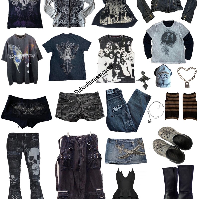 Cyber Goth Clothing - Etsy