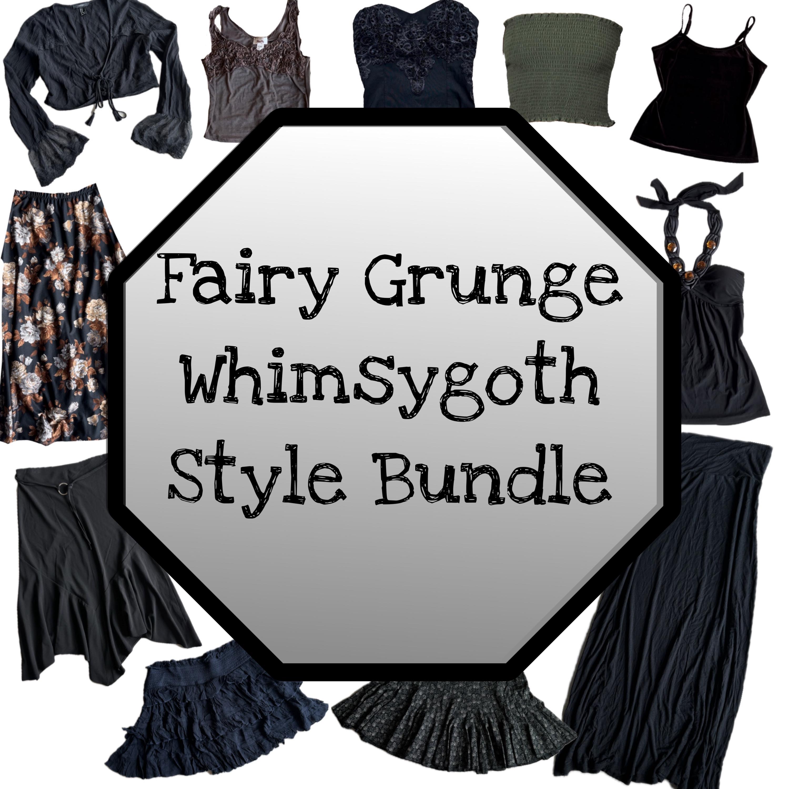 Fairy Core Grunge Whimsygoth Style Bundle - Etsy