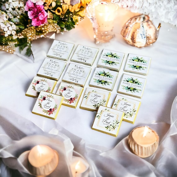 Personalized Wedding Favor Ideas Candy Bars