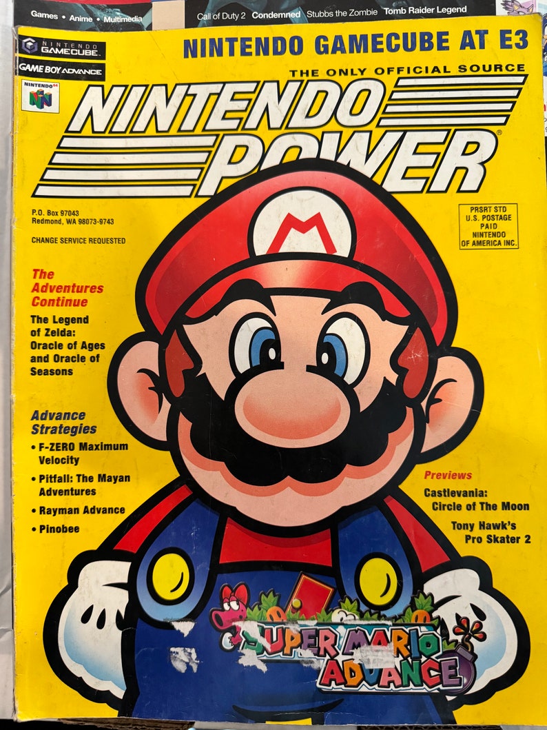 Nintendo Power Magazine 145 June 2001 Super Mario Advance - Etsy