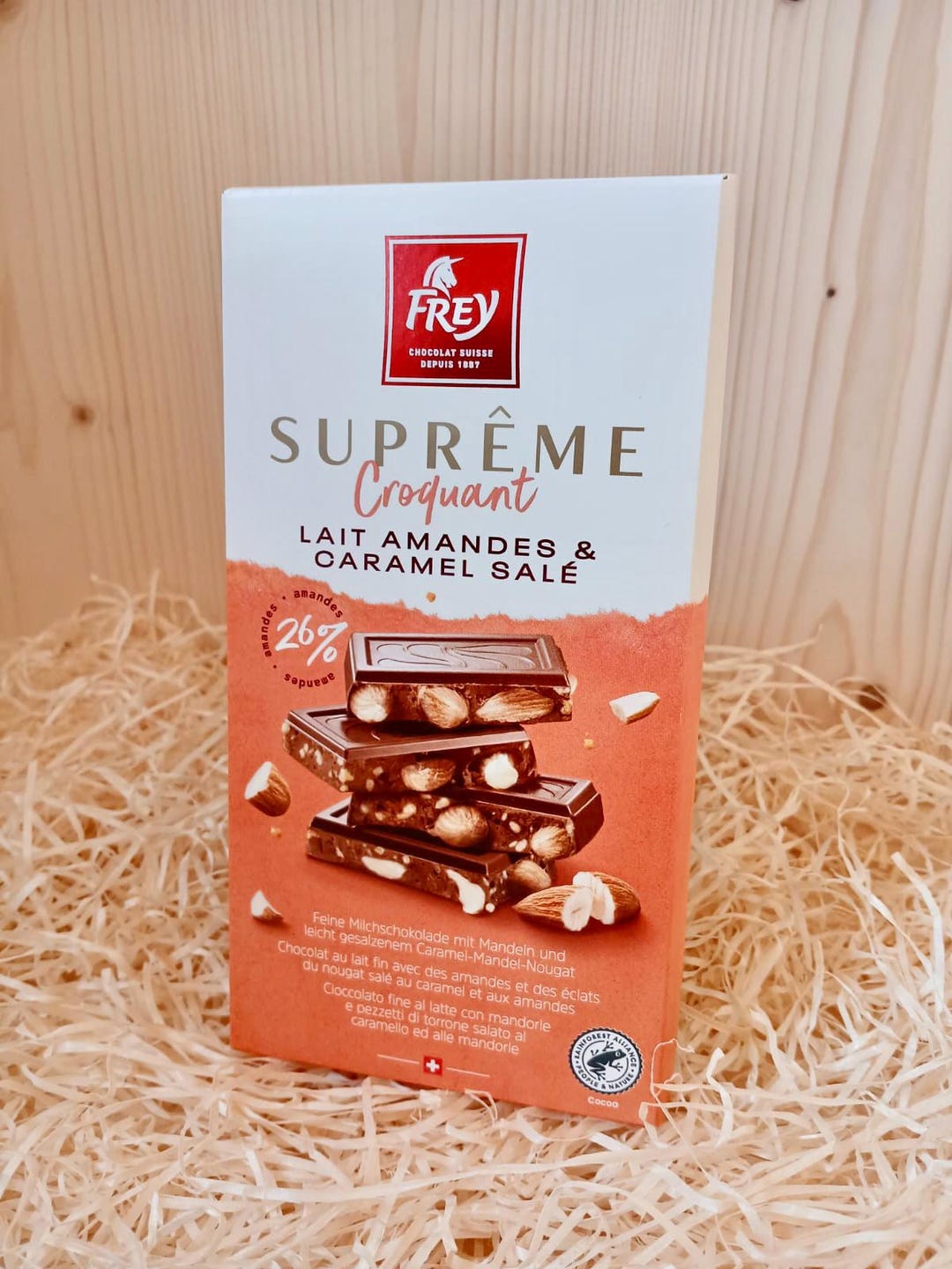 The "supreme Croquant" Swiss Chocolate Bar From Frey - Etsy
