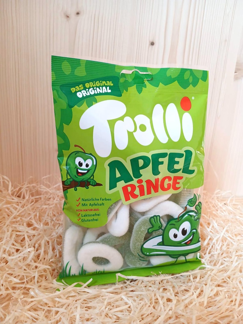 Trolli Apple Gummy Rings - Etsy