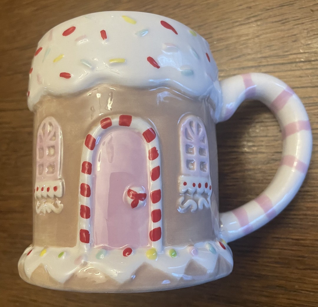 Gingerbread House Mug | Cozy Little Cottage Mug | Holiday Gift | Hot ...