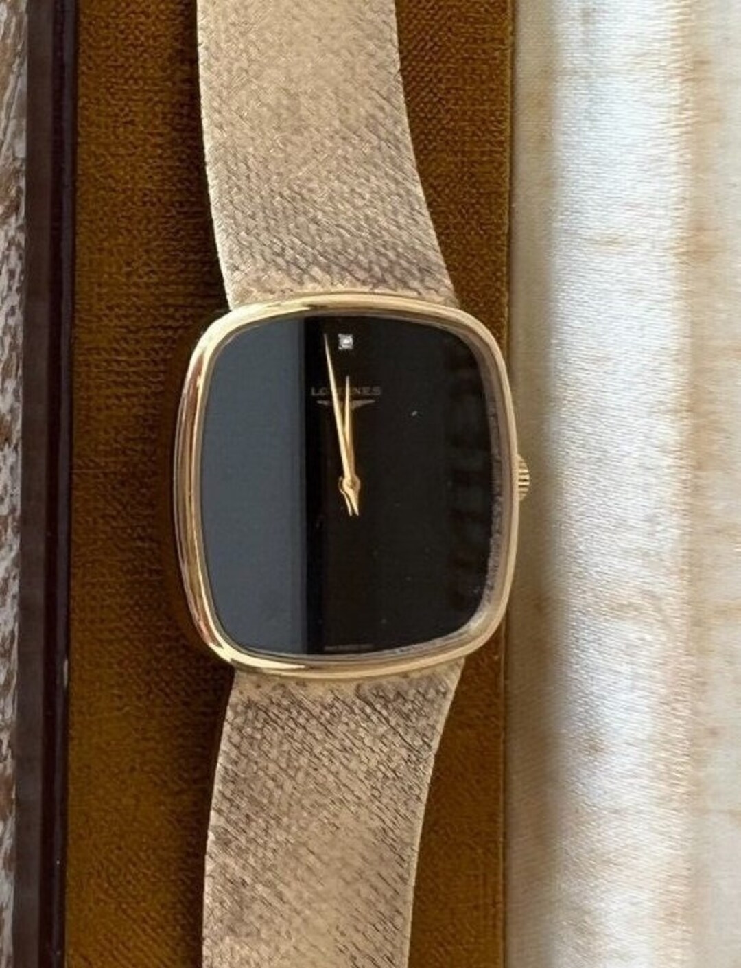 Vintage Longines Watch, 1984 Wind Up, 18k Gold, Barely Used, Possible ...