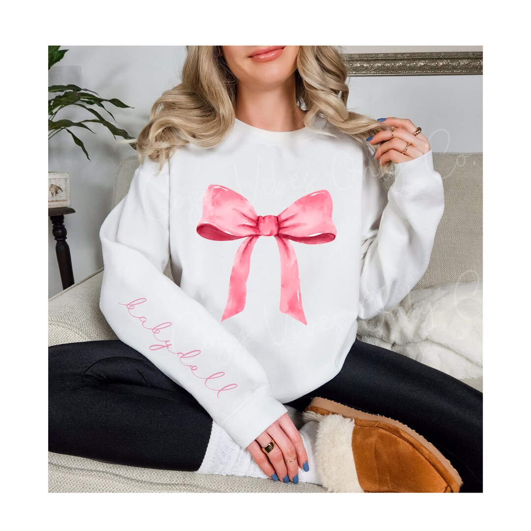 Coquette Clothing Coquette Aesthetic Coquette Sweatshirt Coquette Top ...