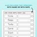 Printable Spelling Worksheets for Kids | 6 Letter Words: 10 Look Cover ...