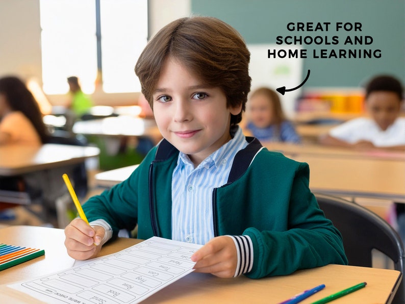 Printable Spelling Worksheets for Kids | 6 Letter Words: 10 Look Cover ...