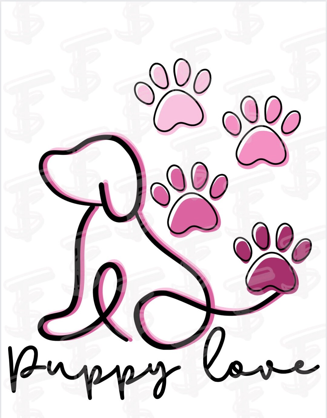 Puppy Love Png, Candy Hearts Png, Funny Valentine Design, Valentines ...