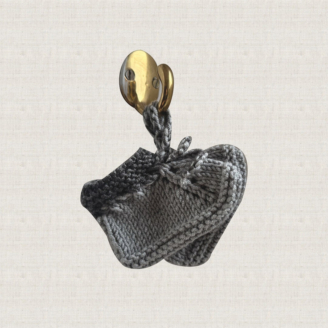 Baby Booties With Laces, Sock Shoes, Mercerised Wool Hand Knit, Unisex ...