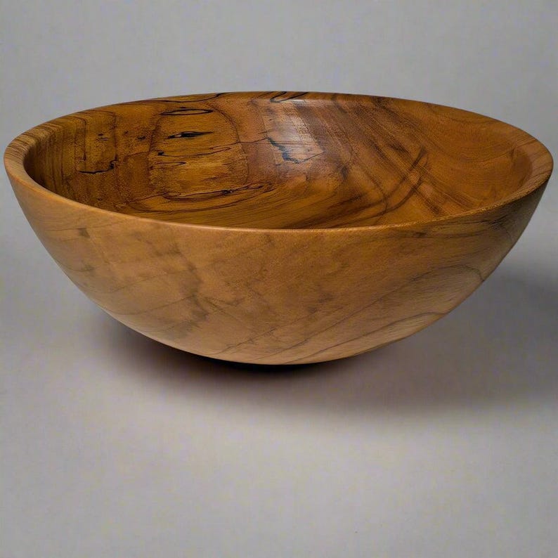 Handmade Spalted Japanese Cherry Wood Bowl - Etsy