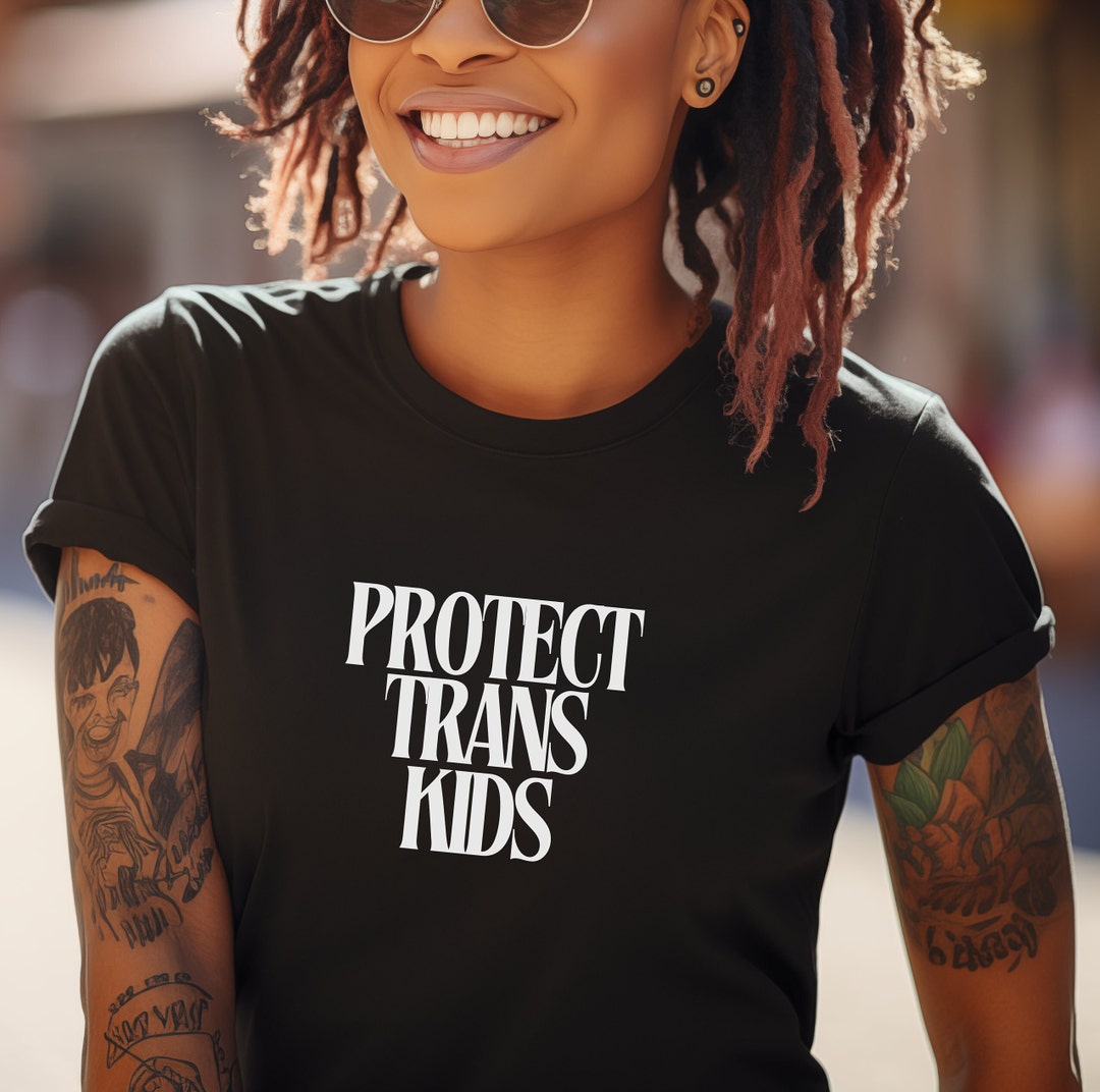 Unisex Short Sleeve Protect Trans Kids Shirt, Gender Equality Activist ...