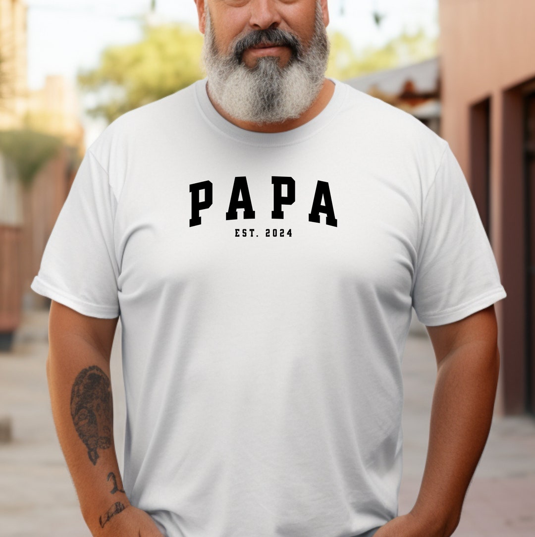 New Dad Shirt, New Papa Tshirt, Expecting Dad Shirt, Fatherhood Shirt ...