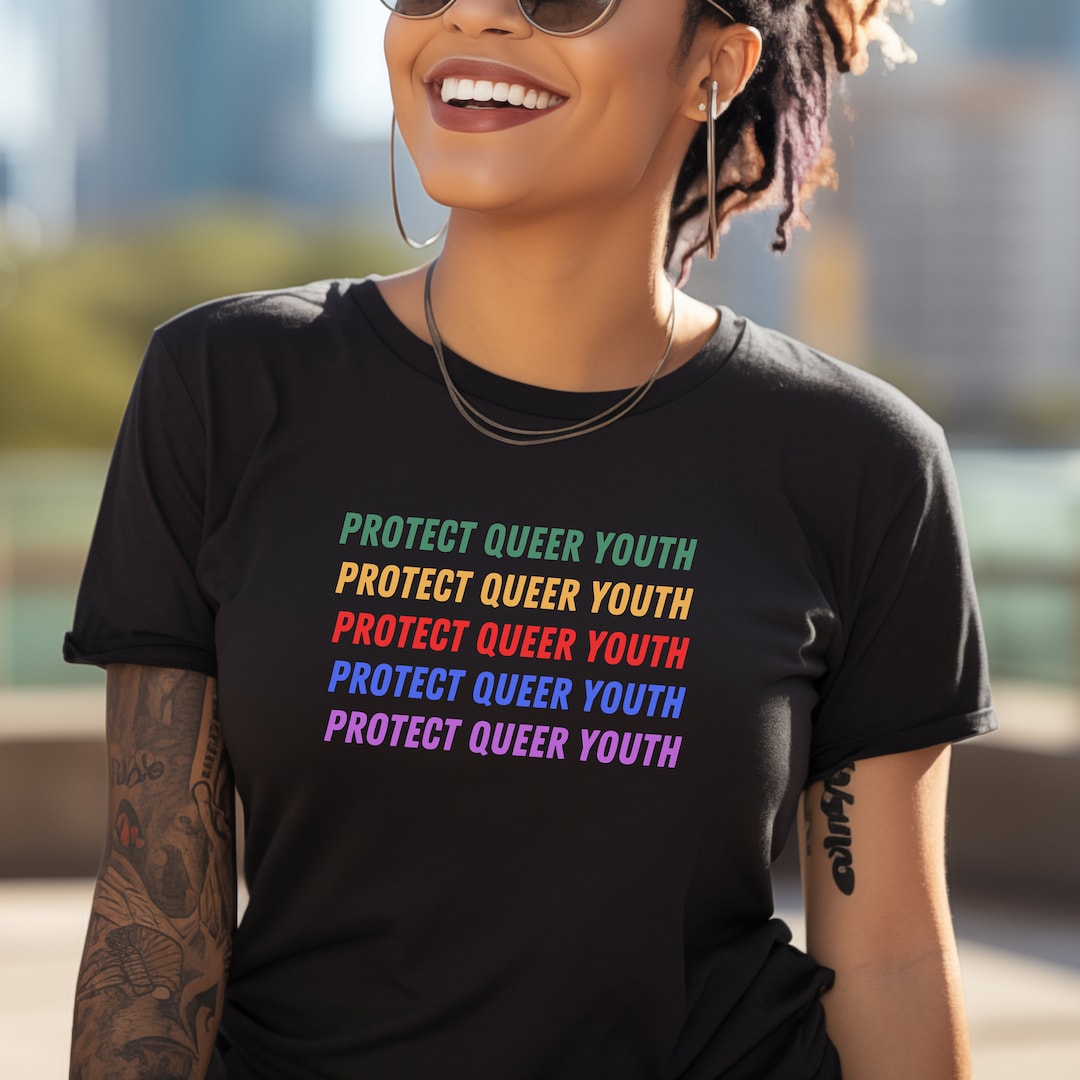 Protect Queer Youth T-shirt, Pride Shirt ,trans Pride, Gender ...