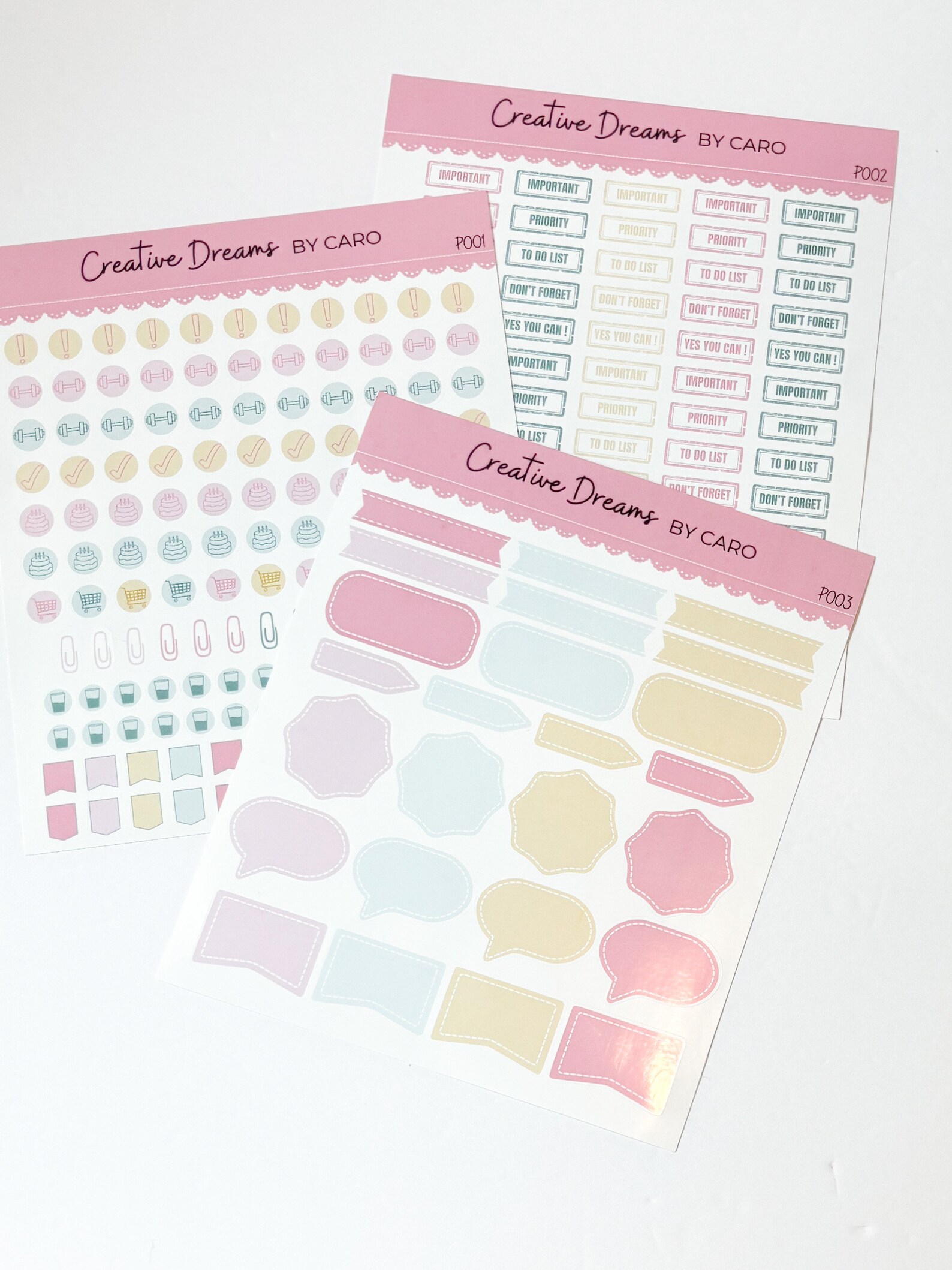 Planner Stickers Set, 2025 Planner Accesories, Sticker Sheet for ...