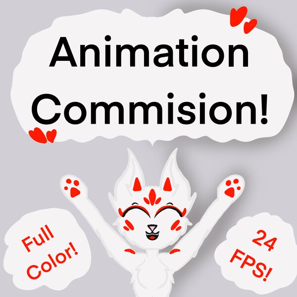 Animation Commission - Etsy
