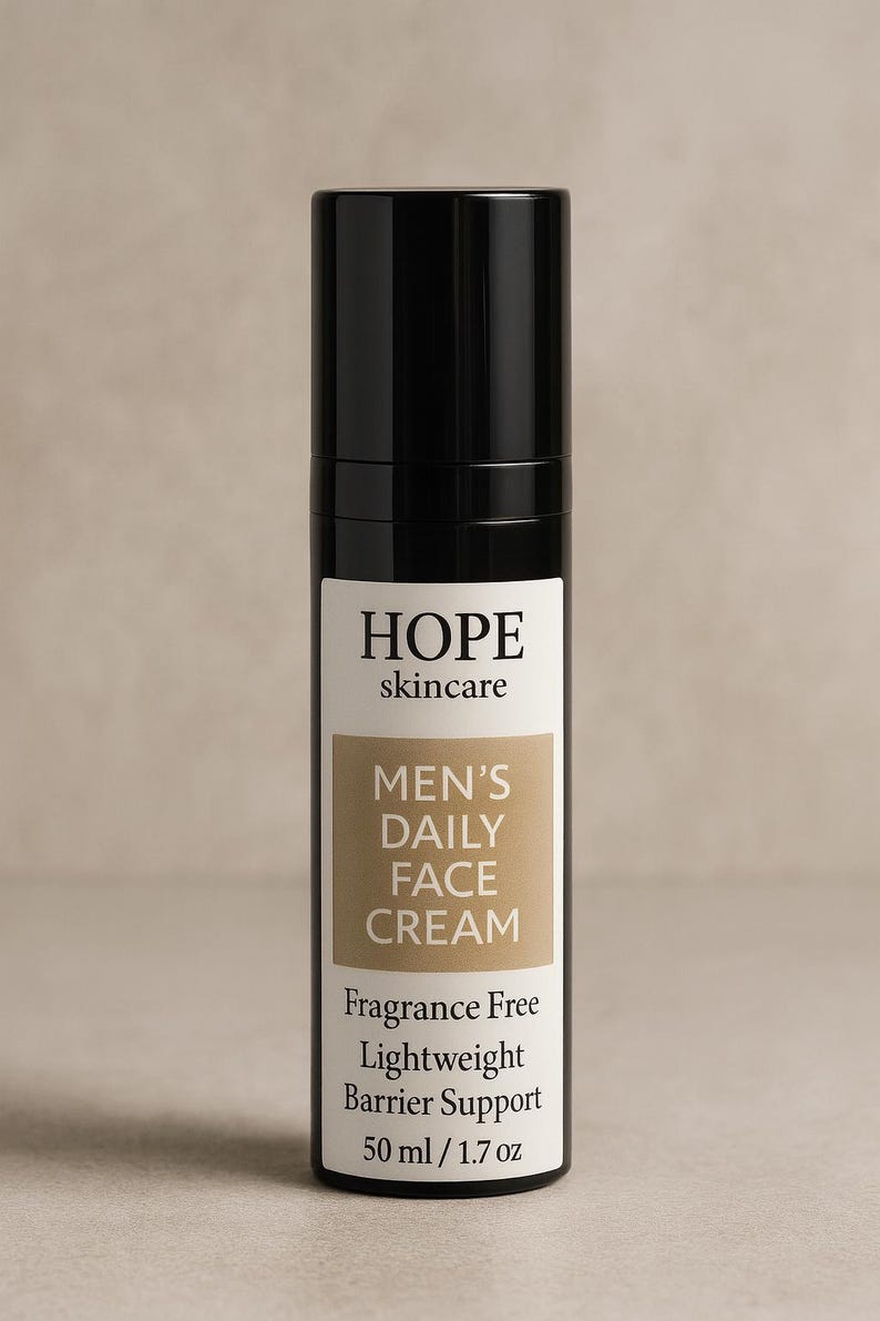 Men’s Daily Face Cream - Etsy
