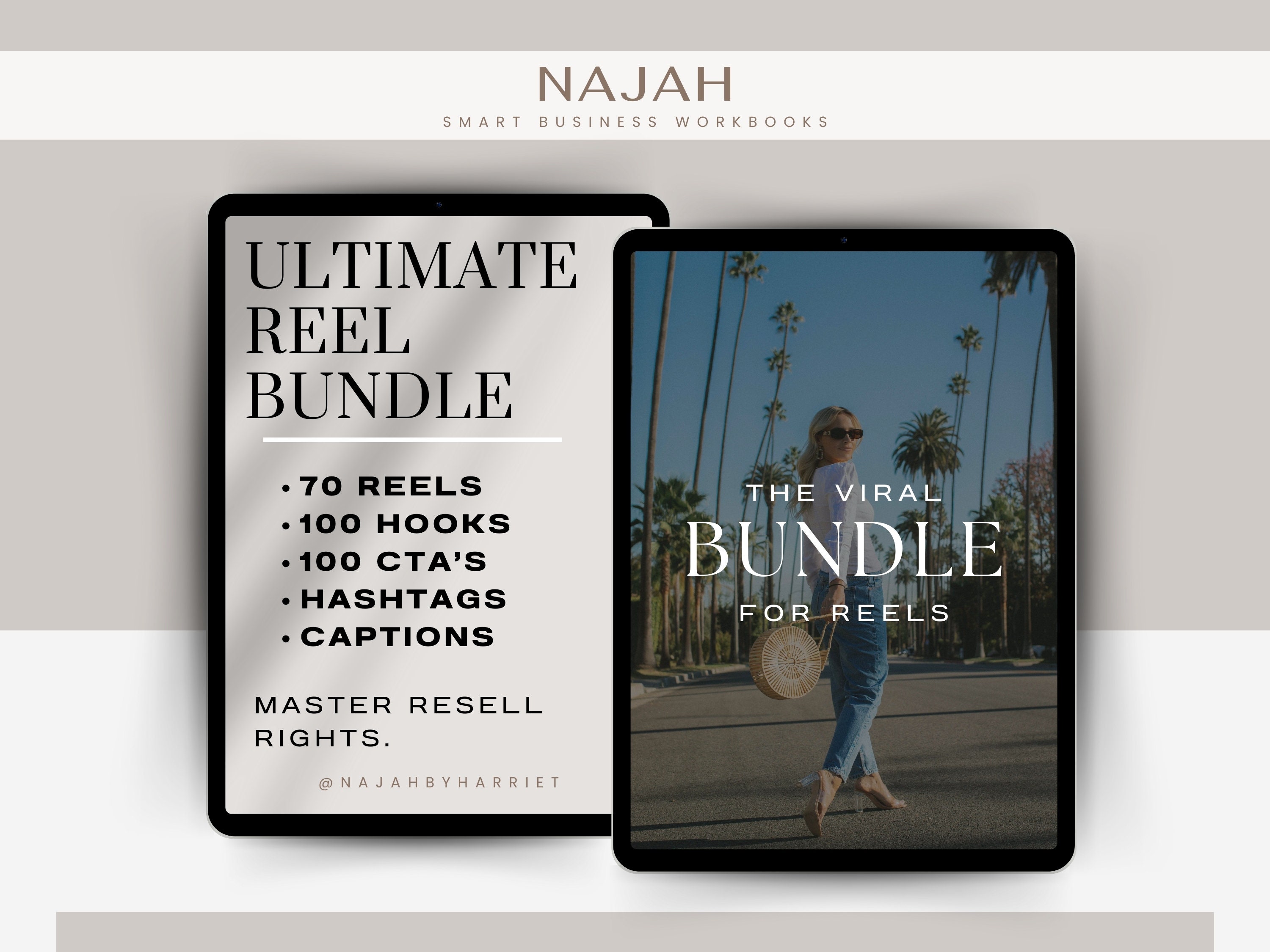 Ultimate Viral Reel Bundle 70 Reels, 100 Hooks, 100 Ctas Hashtags ...