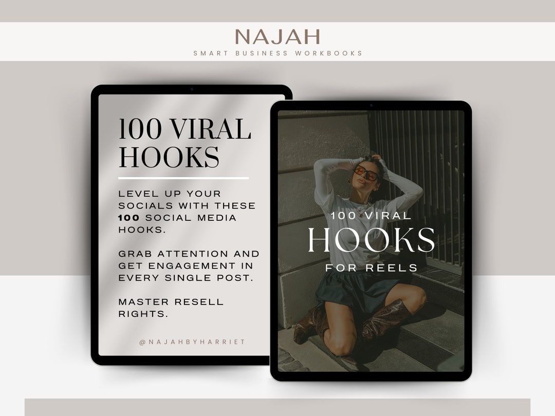 Instagram Reel Hooks, Done for You Hooks for Social Media, Engage ...