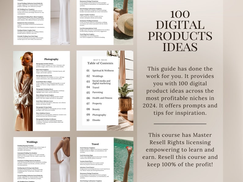 Digital Income Bundle With Master Resell Rights MRR Passive Income ...