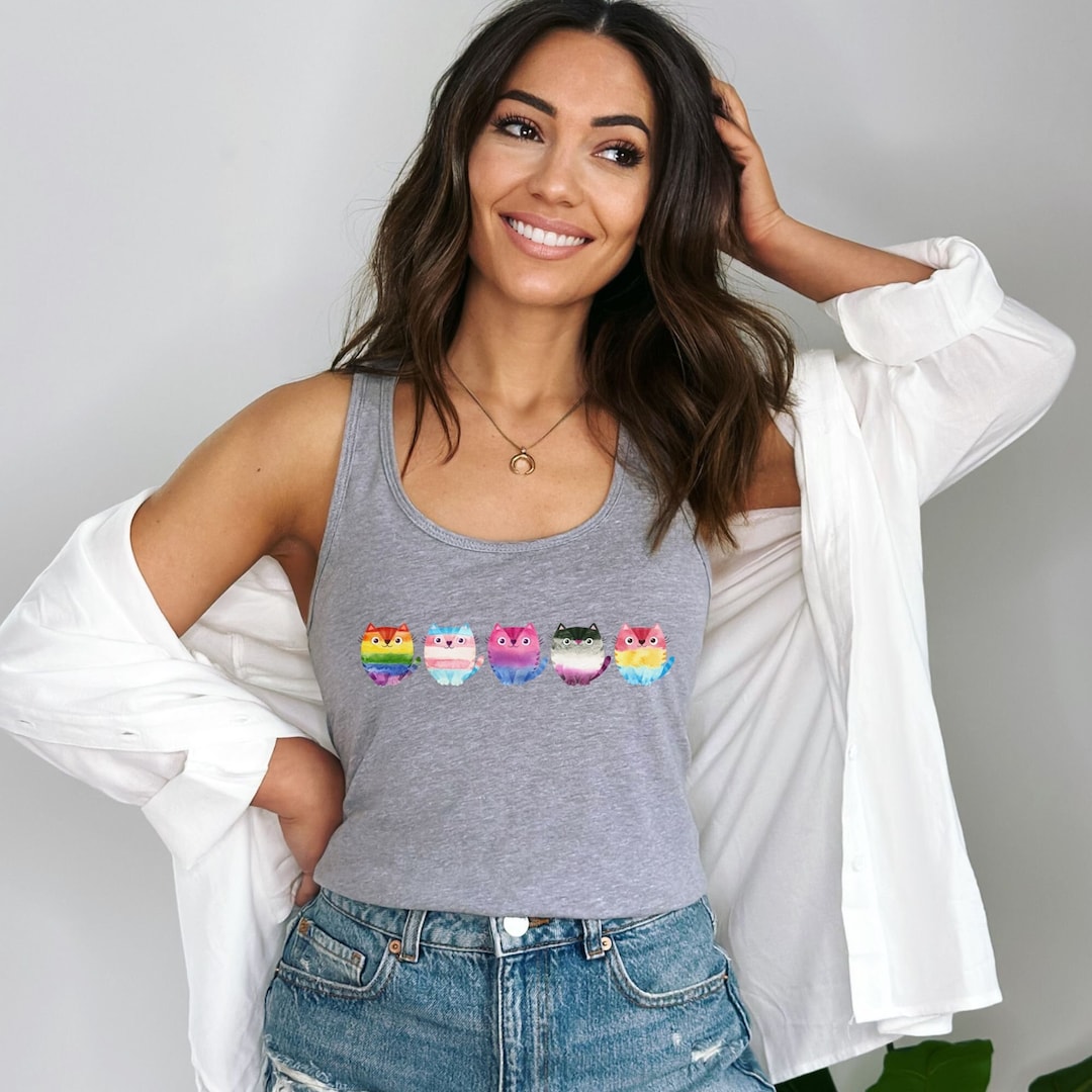 Subtle Pride Month Gift Transgender Pride Gift Bisexual Pride Shirt Bi ...