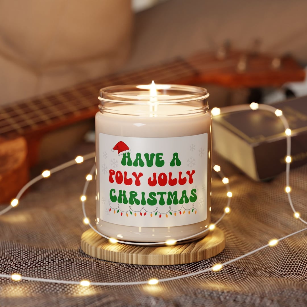 Polyamory Gift for Christmas Gift for Polycule Christmas Candle ...