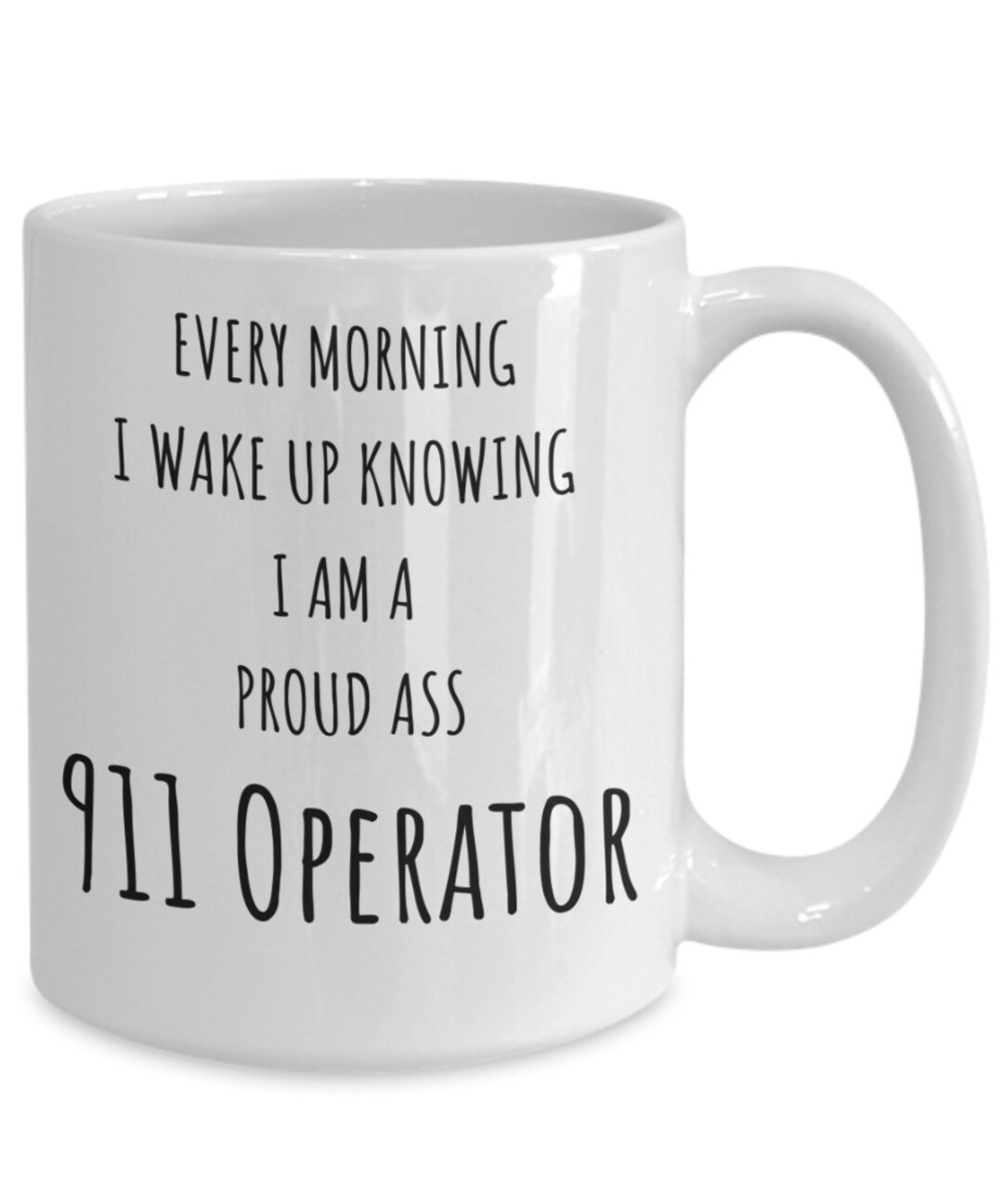 911 Operator Mug, Emergency Operator, 911, Emergency, Police, Fire ...