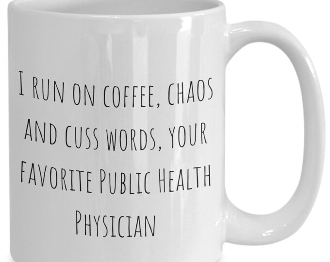 Public Health Mug, Public Health Nurse Gift, Epidemiologist Coffee Mug ...