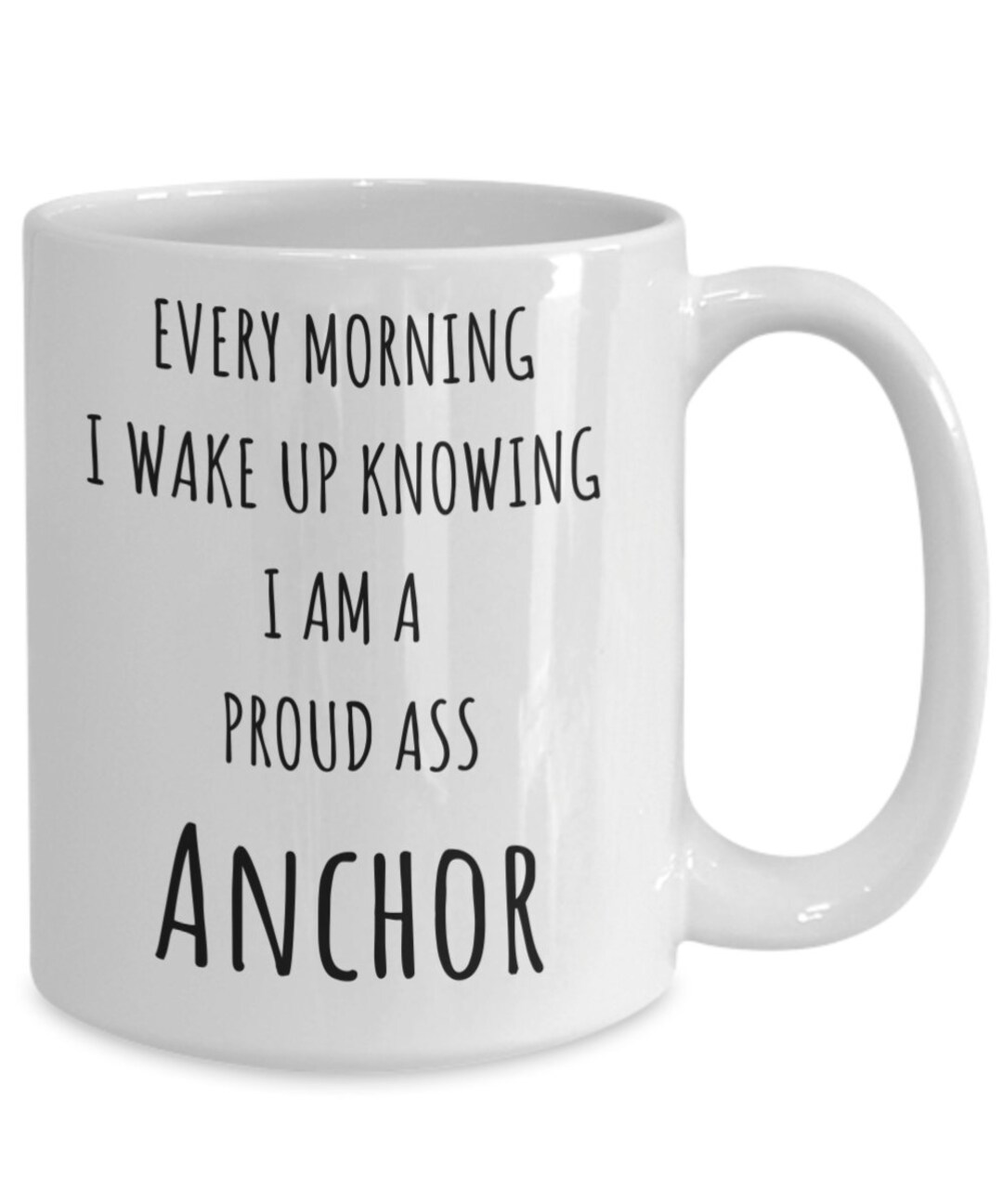 Proud Anchor Mug: TV News Broadcast Gift - Etsy