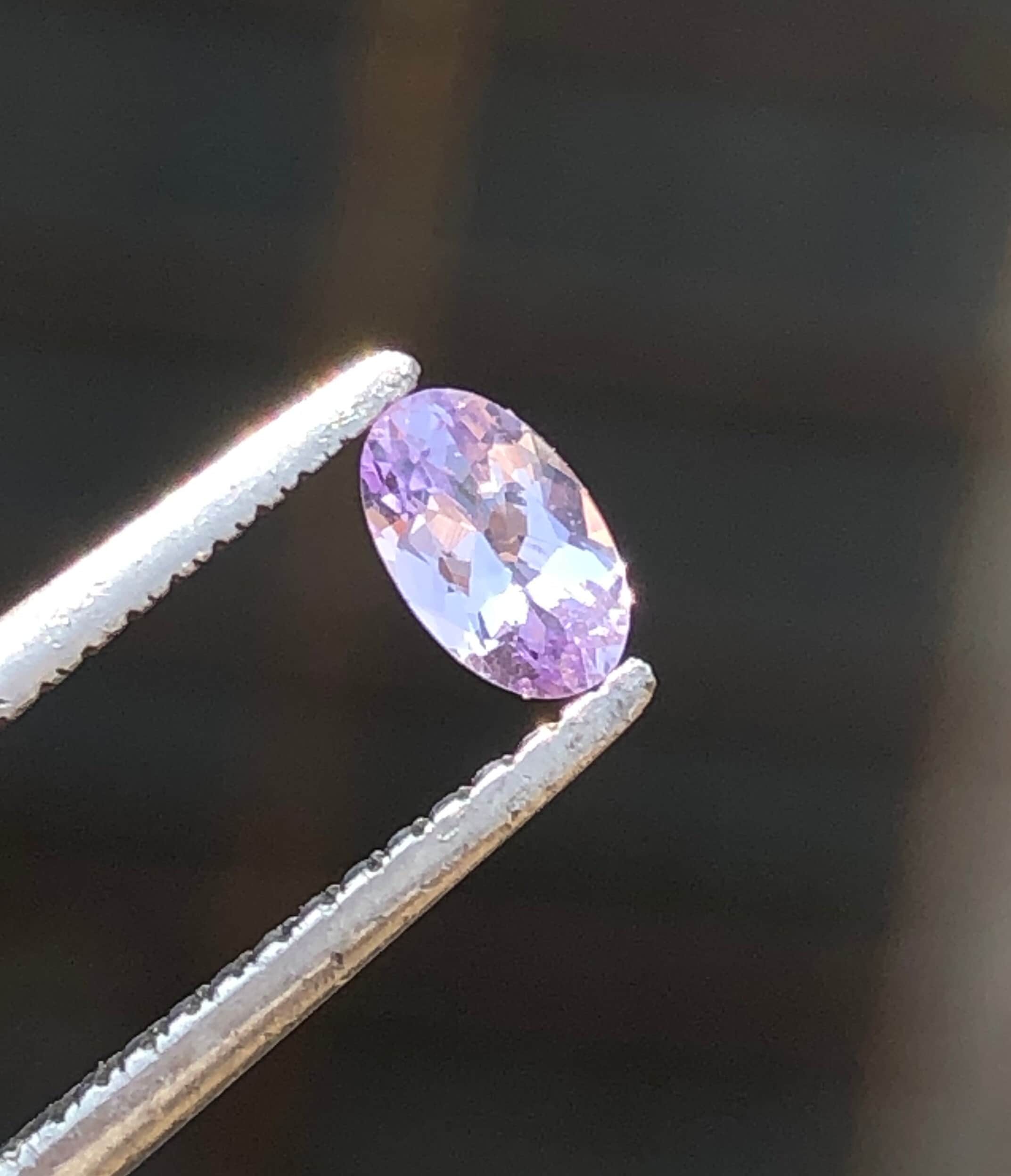 Natural Pink Tanzanite Oval, Natural Tanzanite, Pink Zoisite, Pink ...