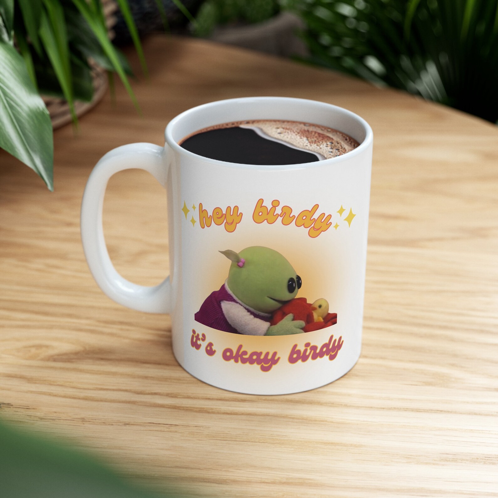 Nanalan It's Okay Birdy Mug - Etsy