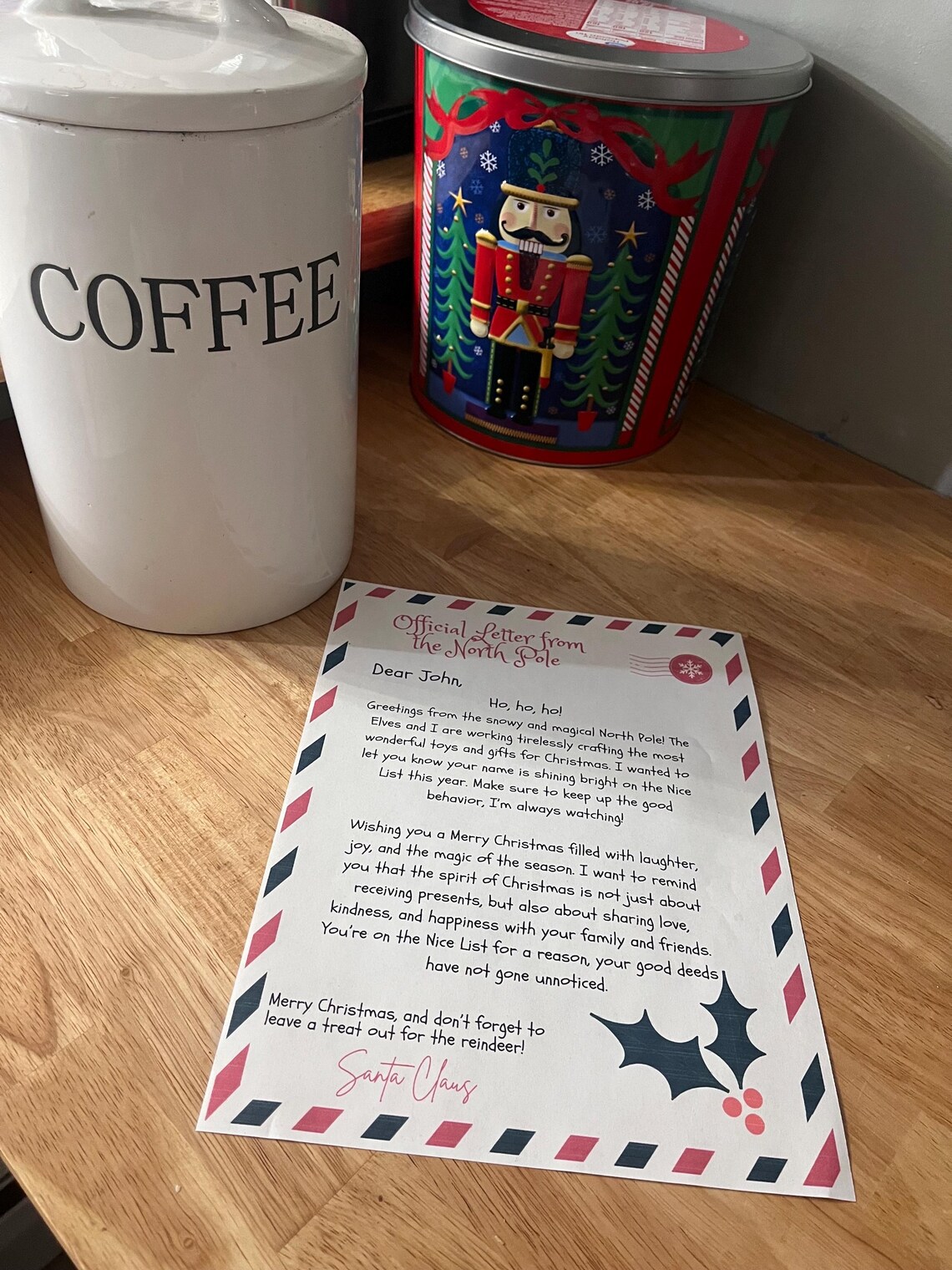 Editable Letter From Santa - Etsy