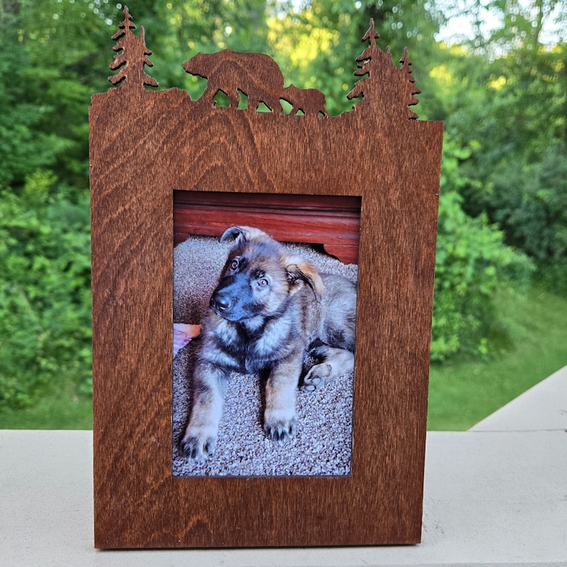 Rustic Picture Frame - Etsy