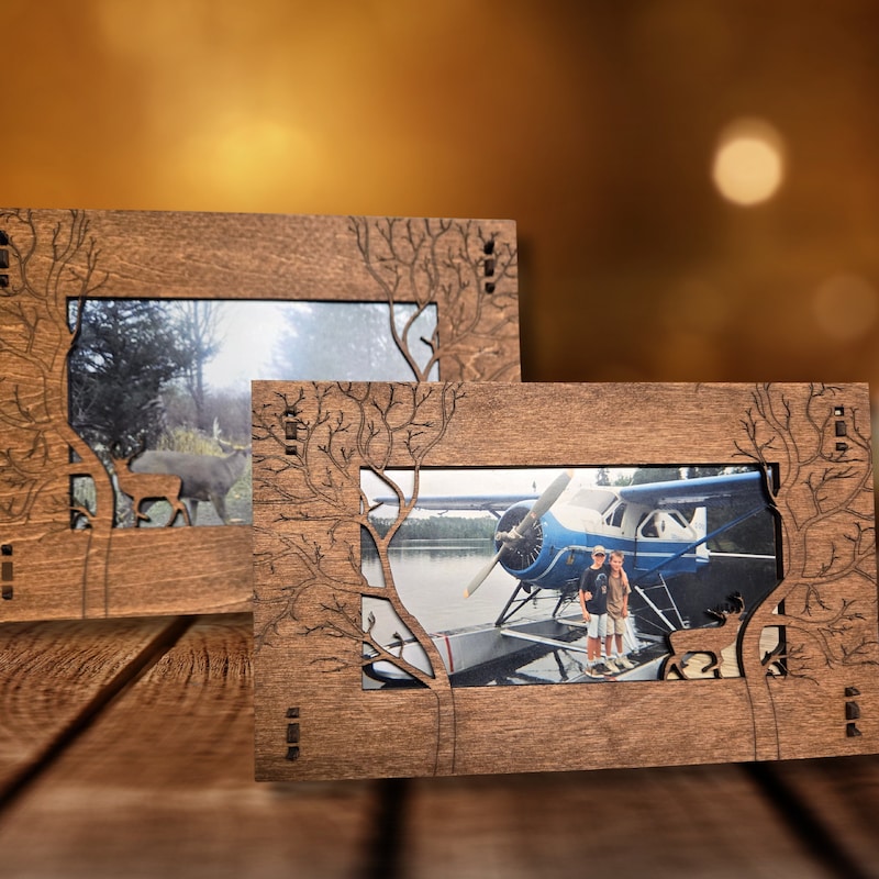 Rustic Photo Frame - Etsy